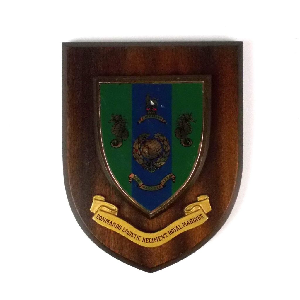 Commando Logistic Regiment Royal Marines Wall Plaque - Jeremy ...