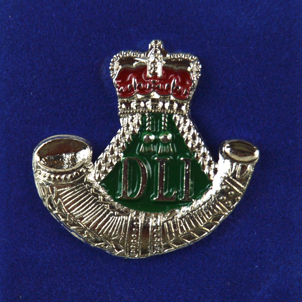 Durham Light Infantry (DLI) Lapel Badge, Queen's Crown - Jeremy ...