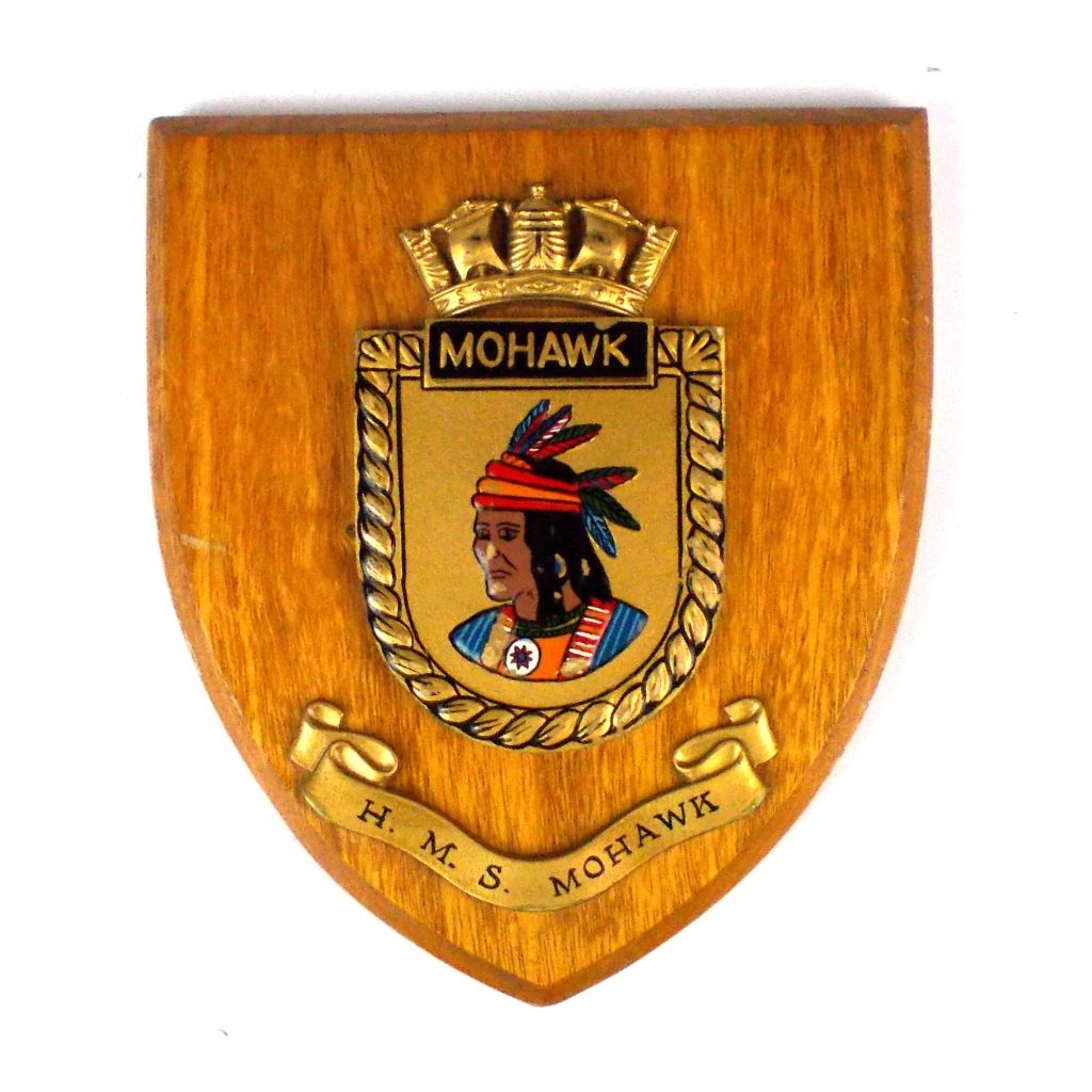 HMS Mohawk Wall Plaque - Jeremy Tenniswood Militaria