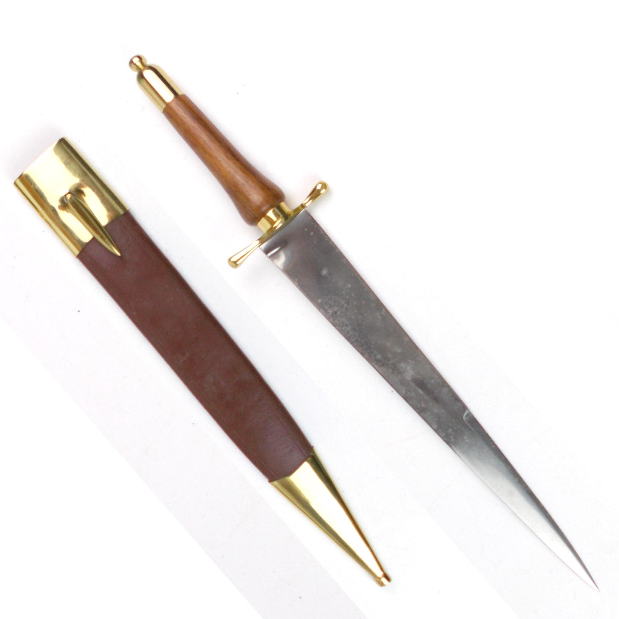 Reproduction Plug Bayonet in Scabbard - Jeremy Tenniswood Militaria