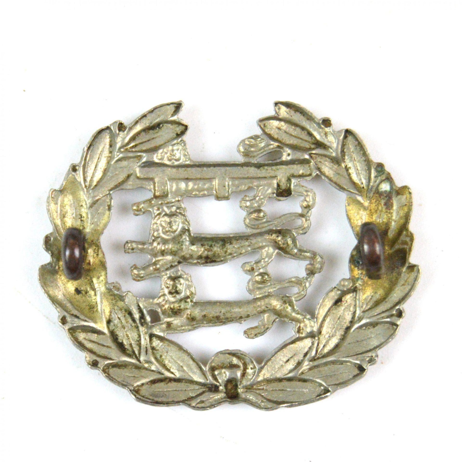 1st Volunteer Battalion, Leicestershire Regiment Collar Badge, Original (Single) - Jeremy ...