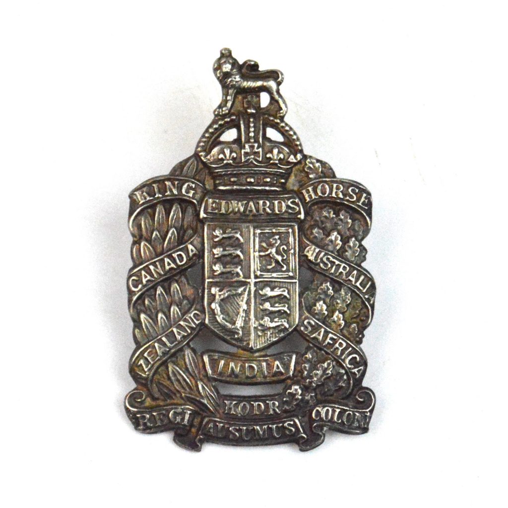 Gibraltar Services Police Cap Badge, Queen's Crown - Tenniswood Militaria