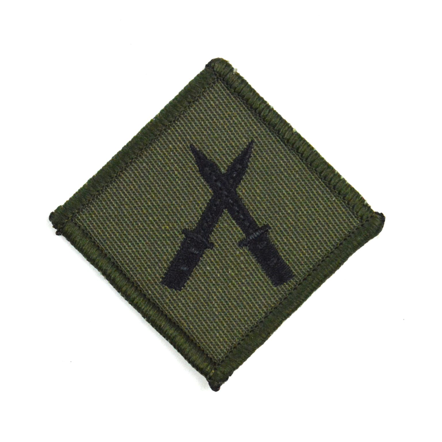British Section Commander Qualification Patch, Subdued, Green - Jeremy ...