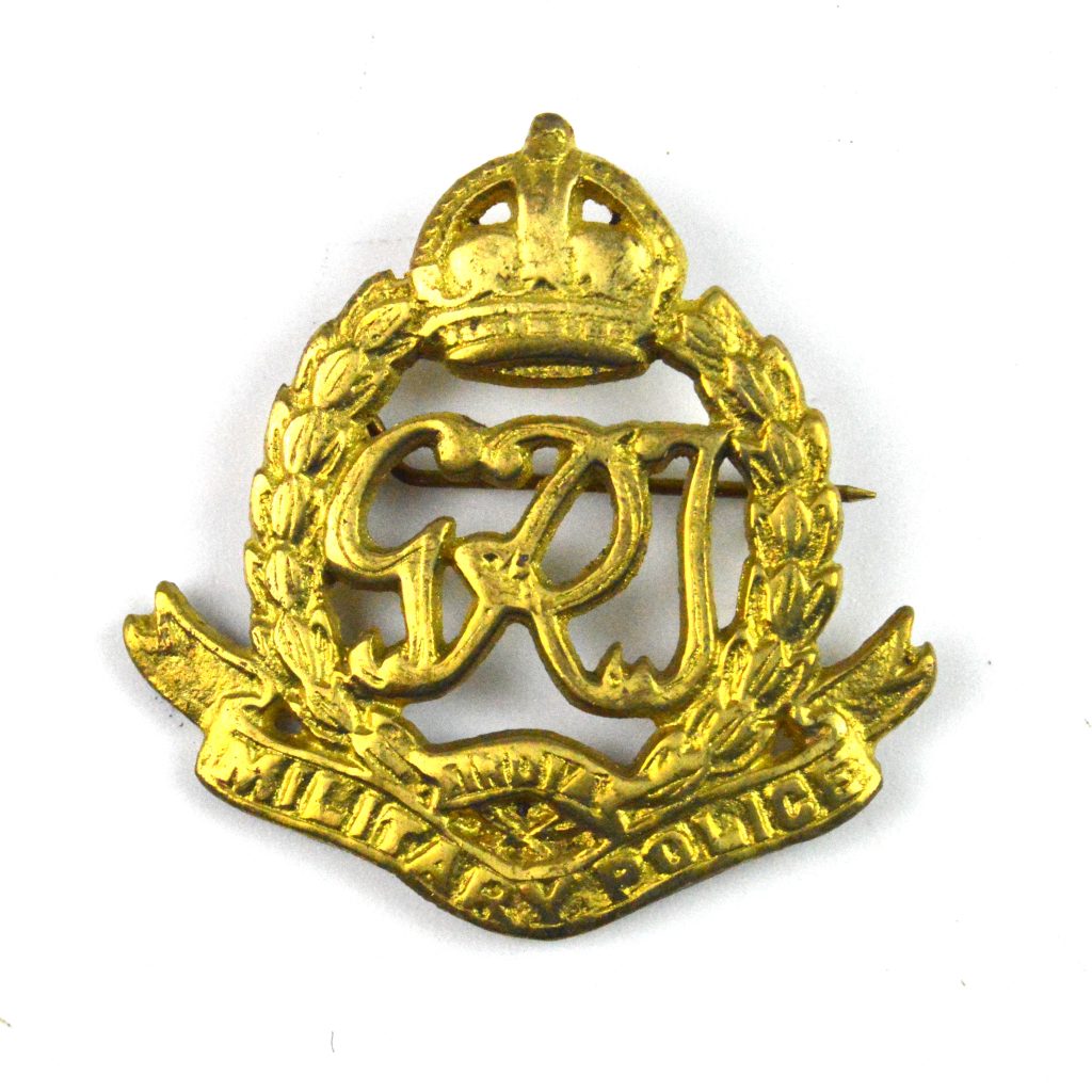 Indian Military Police GRVI Cast Cap Badge - Jeremy Tenniswood Militaria