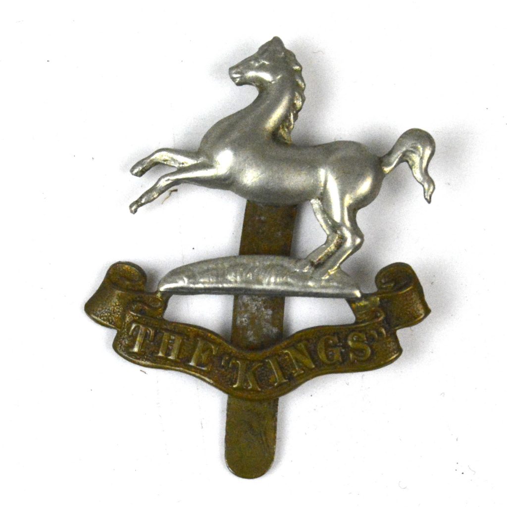 King's Regiment (Liverpool) Cap Badge, Original - Jeremy Tenniswood ...