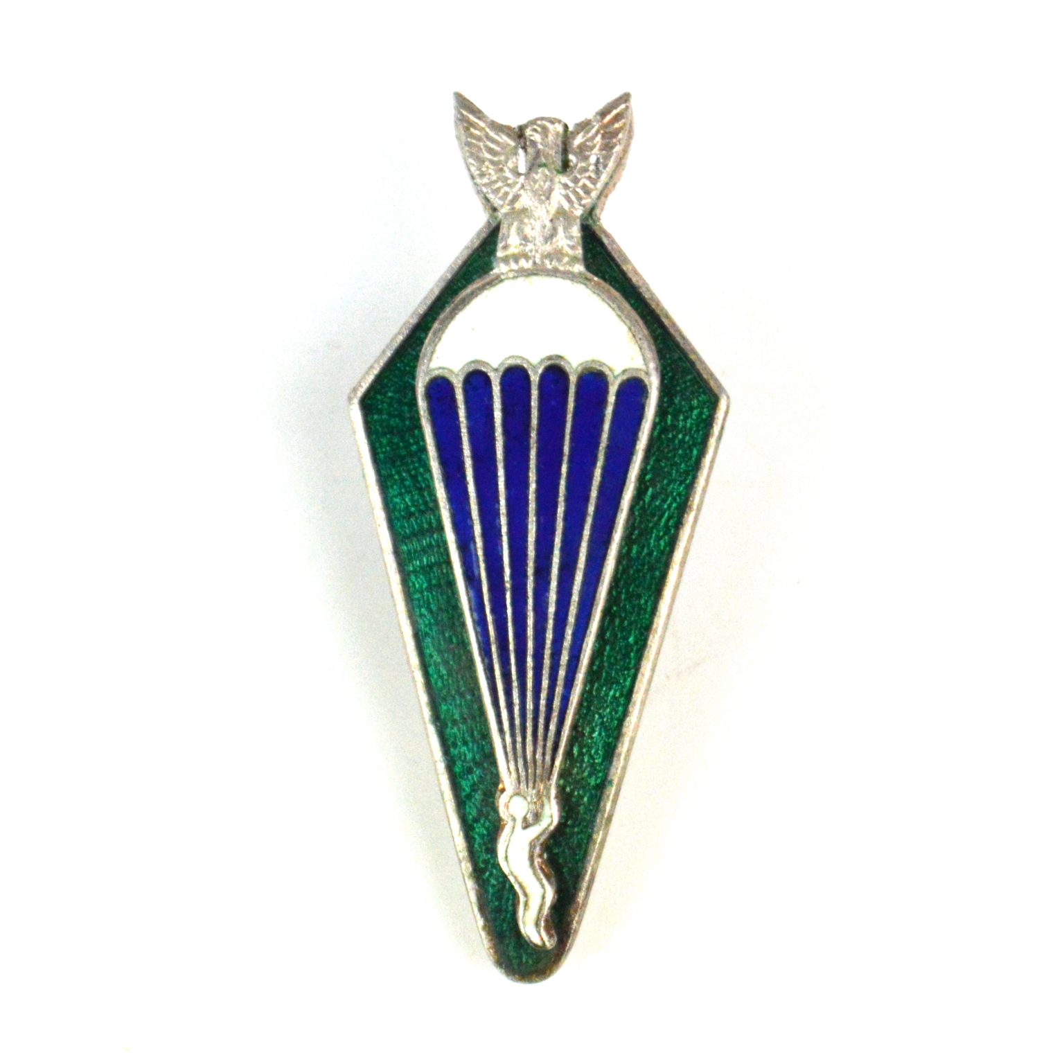 Polish Post-War Parachute Qualification Badge - Jeremy Tenniswood Militaria