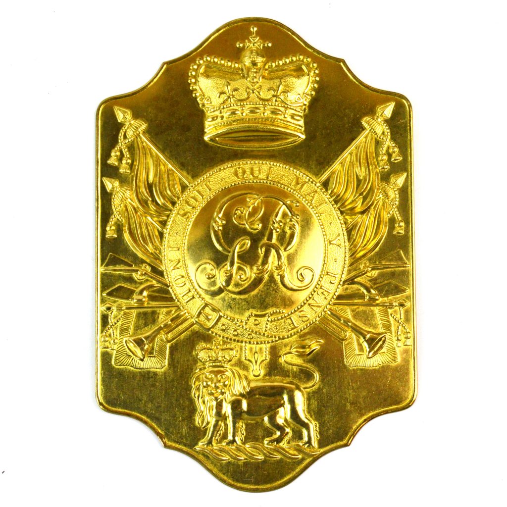24th Regiment of Foot Brass Helmet Plate - Shako Plates | Militaria.co.uk