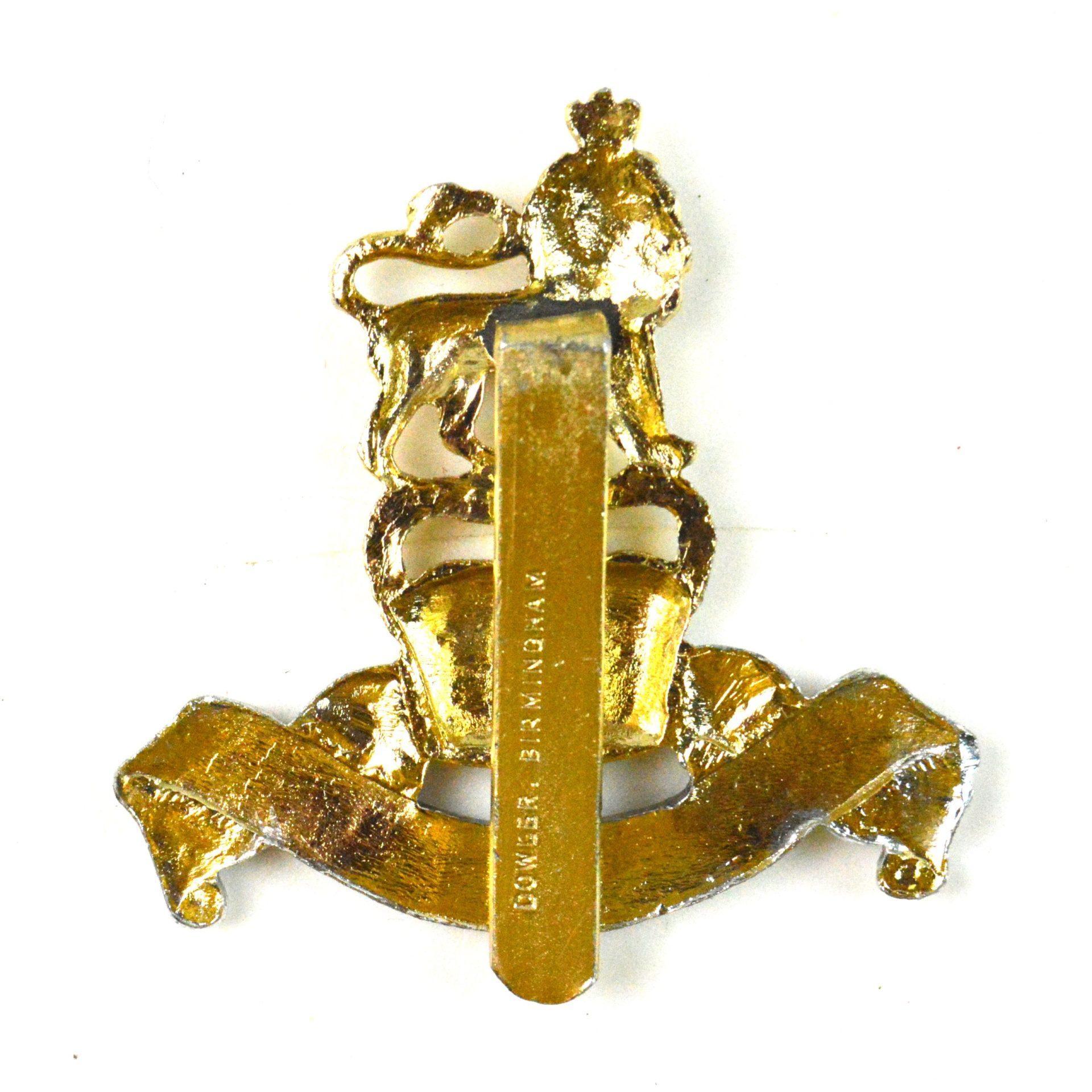 Royal Army Pay Corps Anodised Cap Badge, Queen's Crown - Jeremy ...