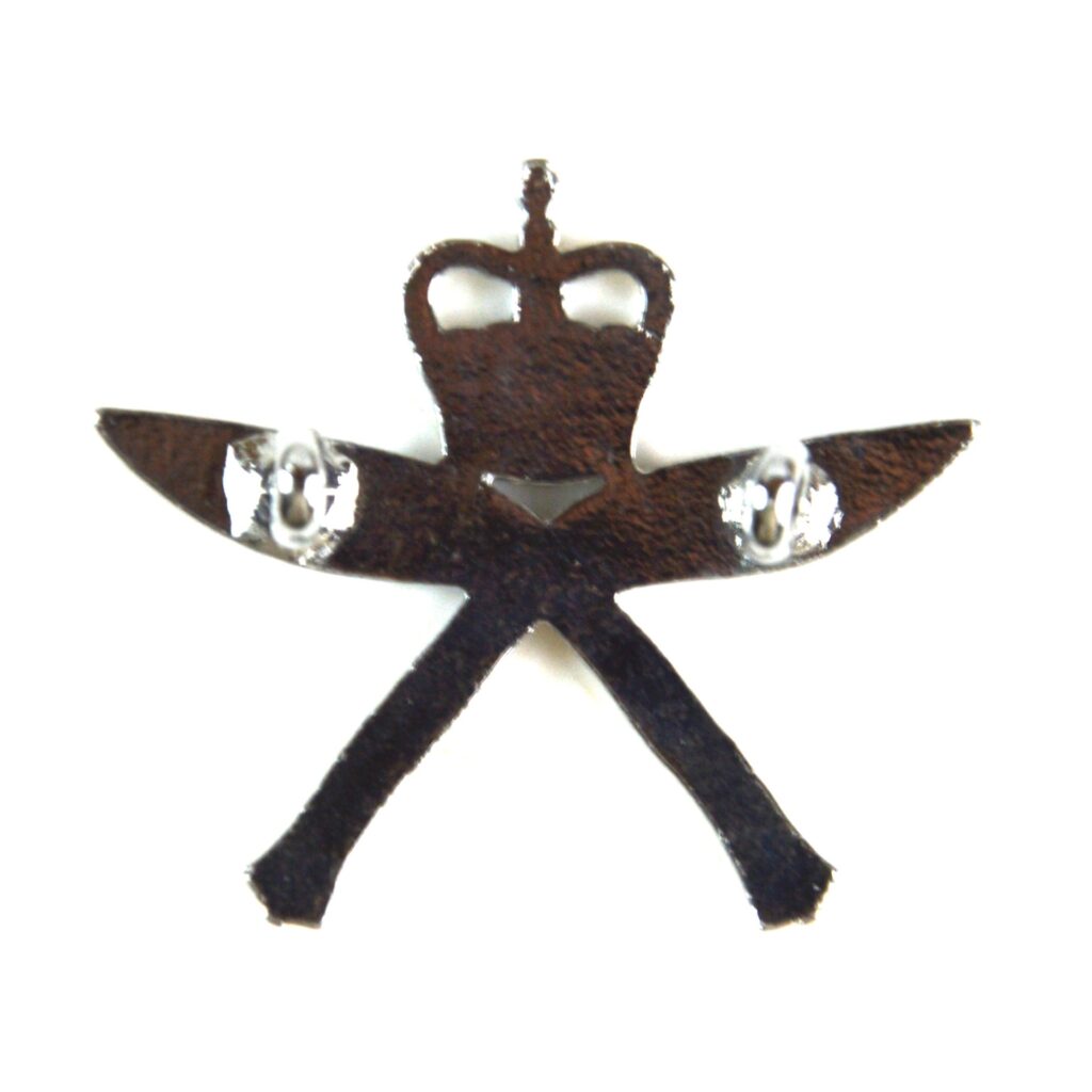 Royal Gurkha Rifles (RGR) (1994-2022 Pattern) Nickel-Plated Cap Badge ...
