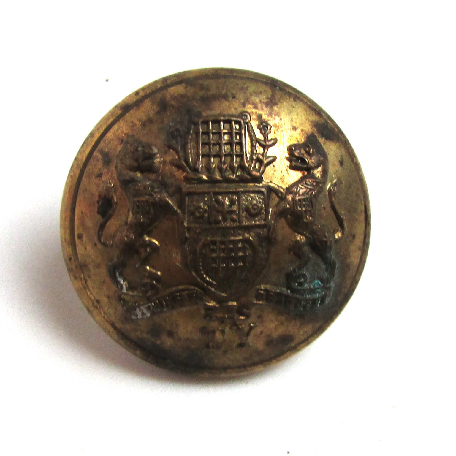 Westminster Dragoons Territorial Yeomanry Officer's Button (24mm ...