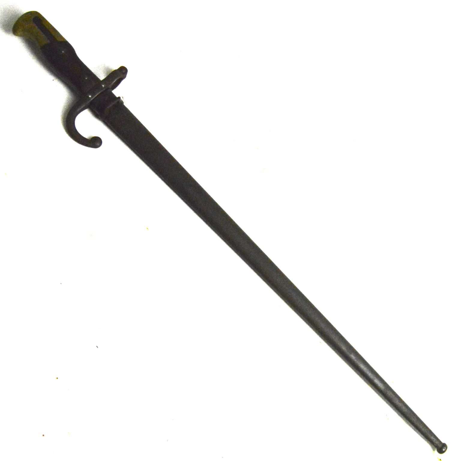 French M1874 Gras Rifle Bayonet (Paris-Oudry, 1880) - Tenniswood Militaria