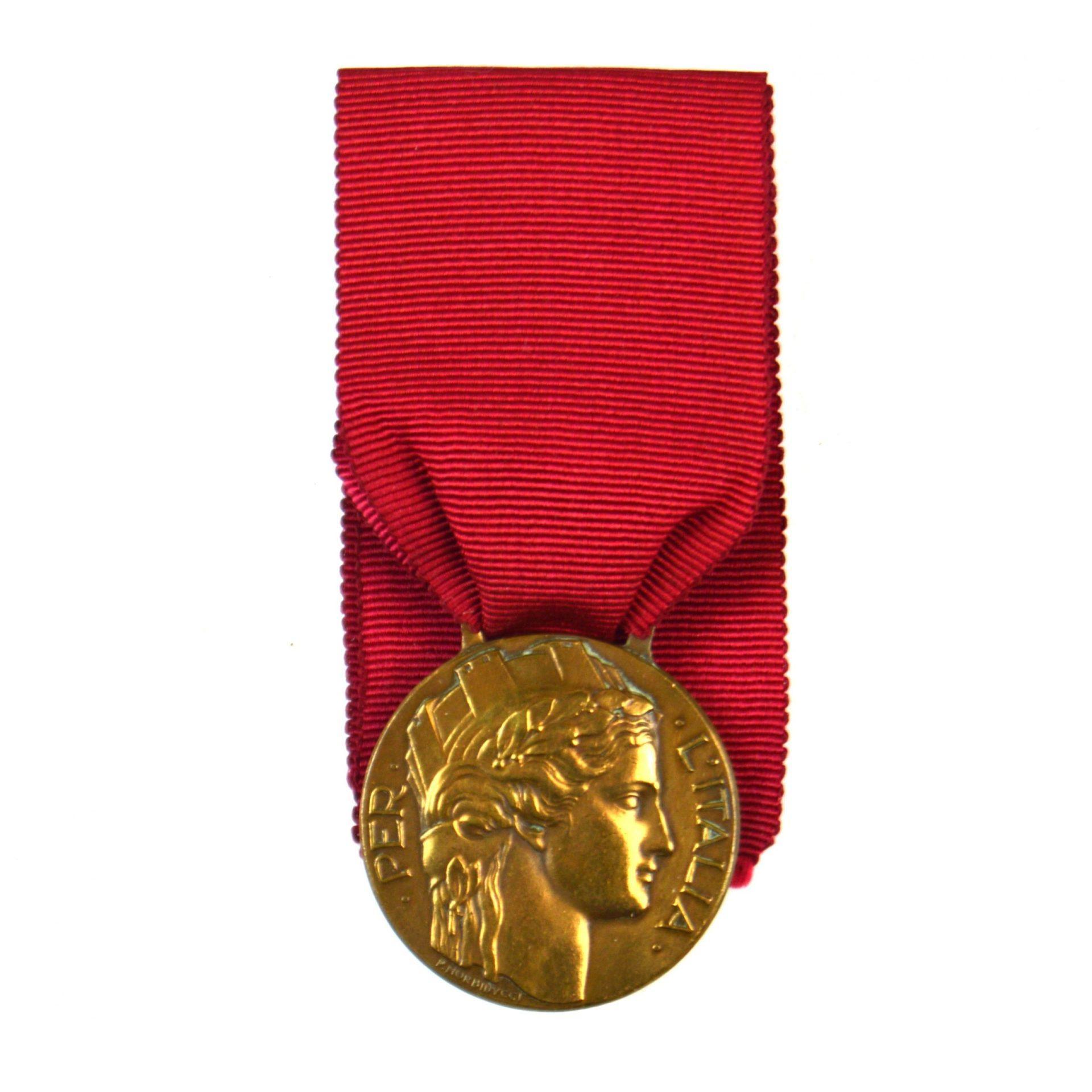 Italy War Volunteers Medal 1935 -1936 - Jeremy Tenniswood Militaria