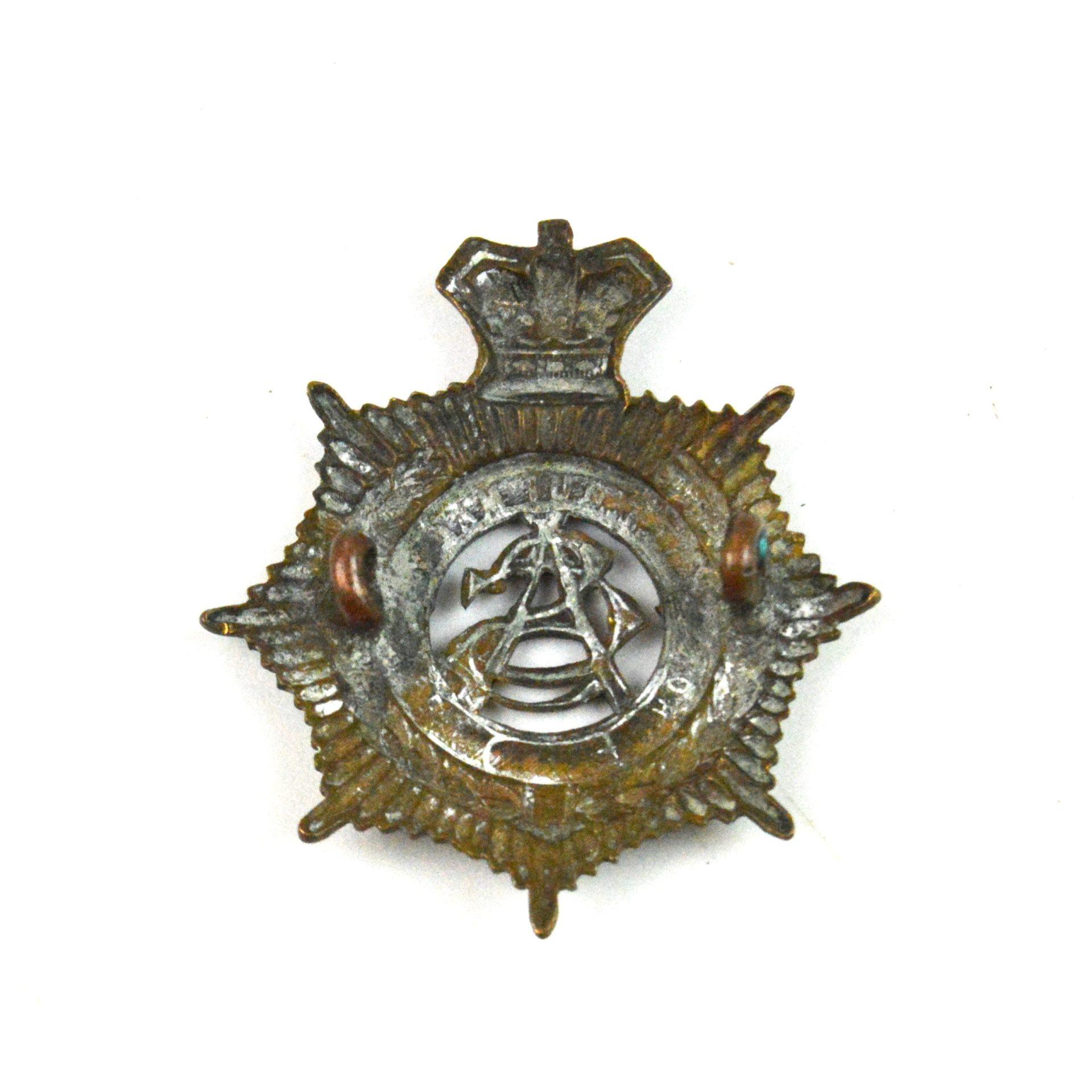 Victorian Army Service Corps (ASC) Cap Badge, Original - Tenniswood ...