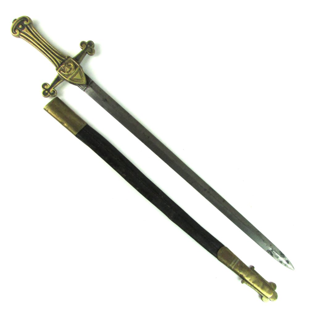 British Rifle Regiment/Light Infantry Drummer's Sword in Scabbard ...