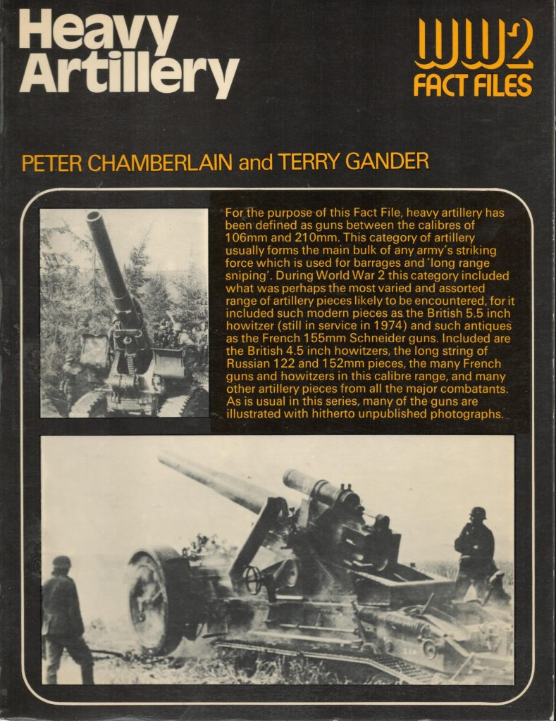 Heavy Artillery (World War 2 Fact Files) - Jeremy Tenniswood Militaria