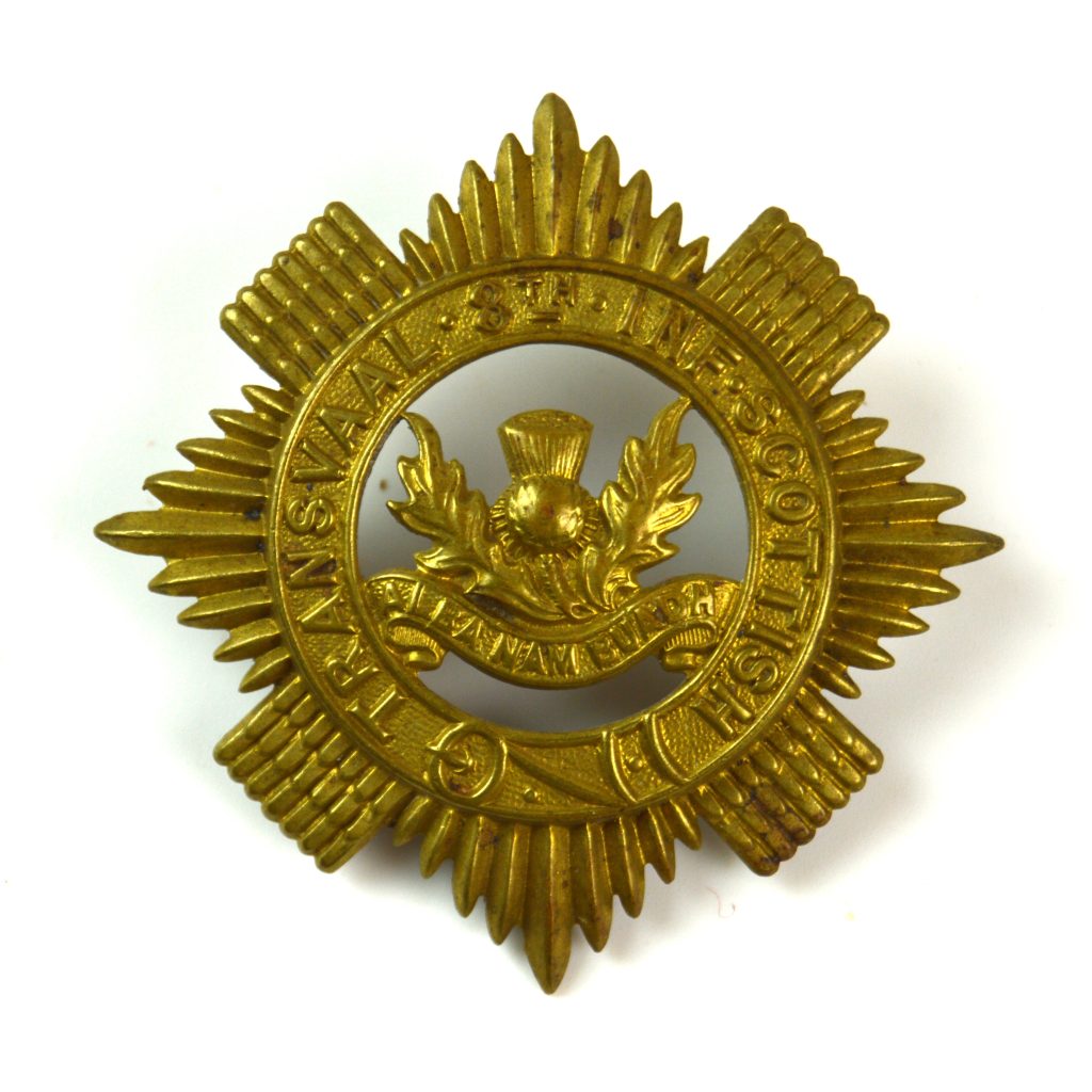 South African Transvaal 8th Infantry Scottish (1921-2019 Pattern ...