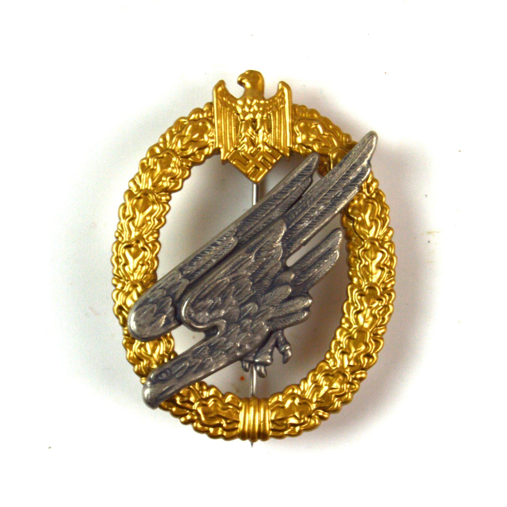 Reproduction German Third Reich Parachutist Badge - Tenniswood Militaria