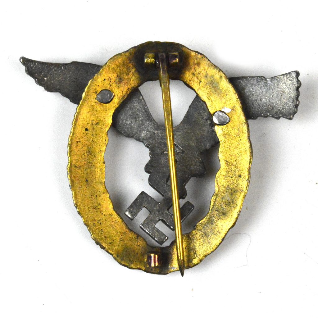 Reproduction German Third Reich Luftwaffe Pilots and Observers Badge ...