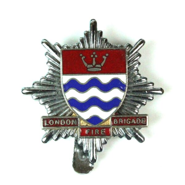 London Fire Brigade Cap Badge - Jeremy Tenniswood Militaria