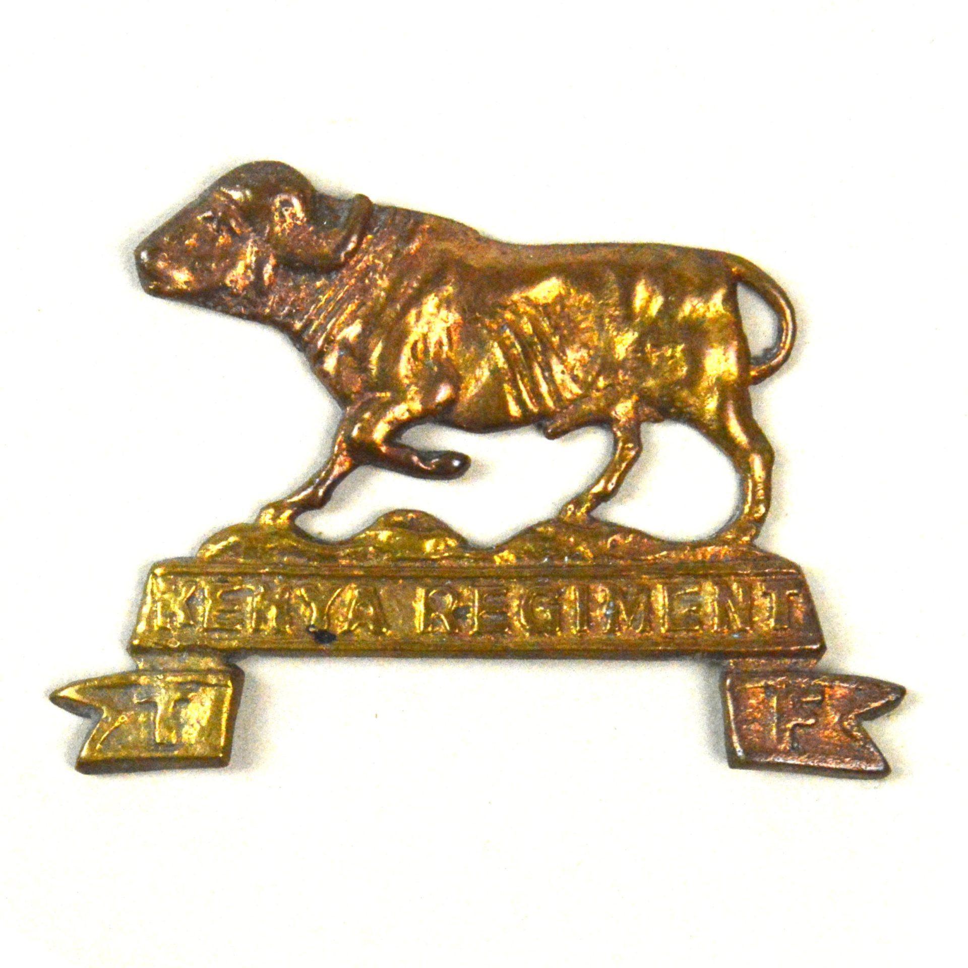 Kenya Regiment Territorial Force Cap Badge - Jeremy Tenniswood Militaria