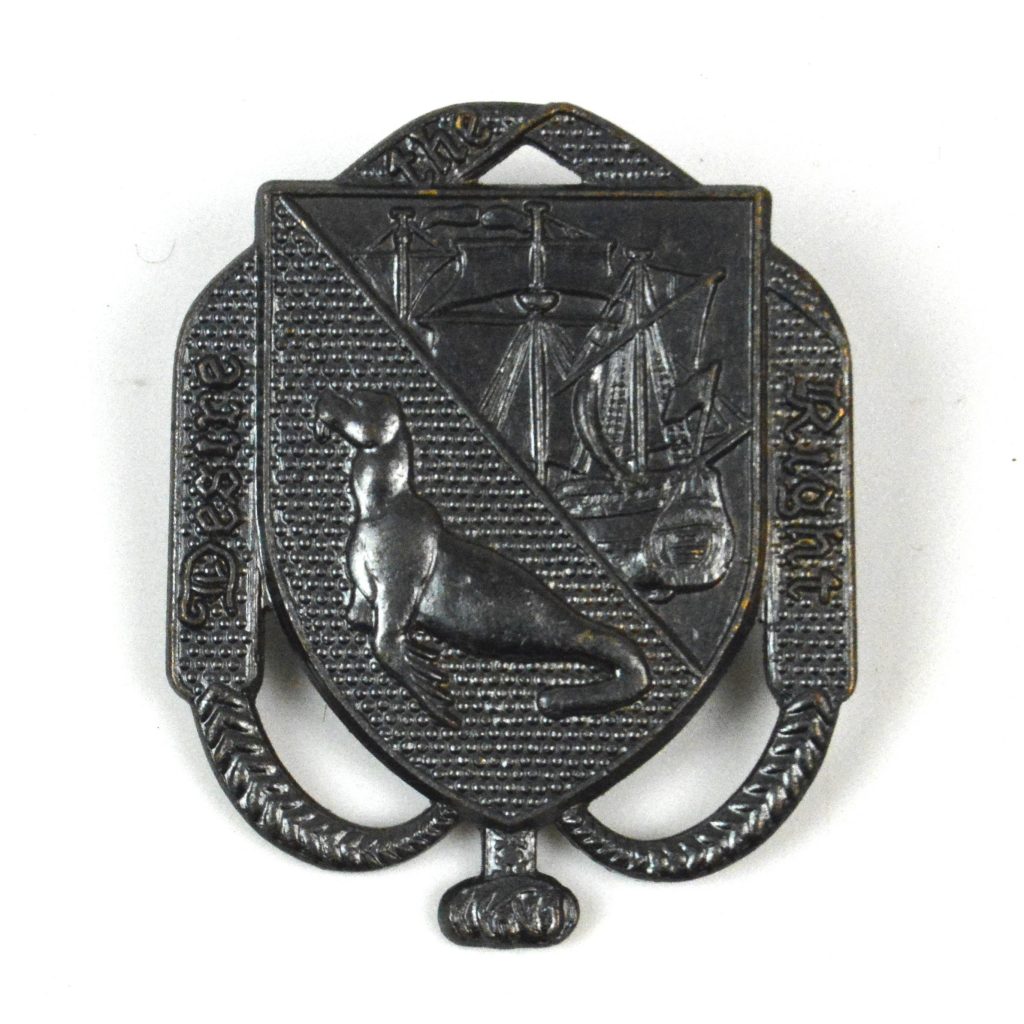 Falkland Islands Defence Force Cap Badge, Original, Bronzed - Jeremy ...