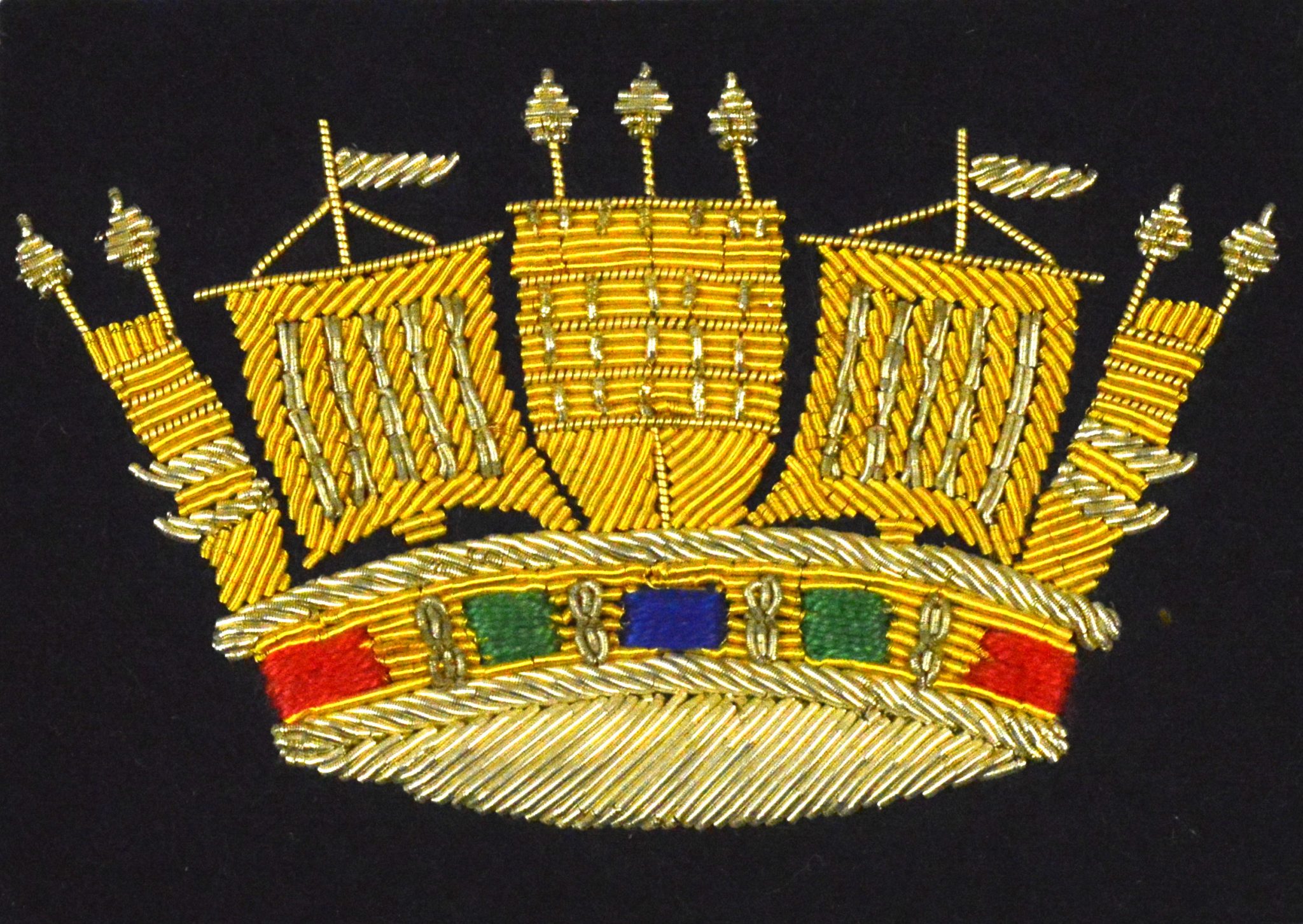 Merchant Navy Embroidered Blazer Badge - Jeremy Tenniswood Militaria