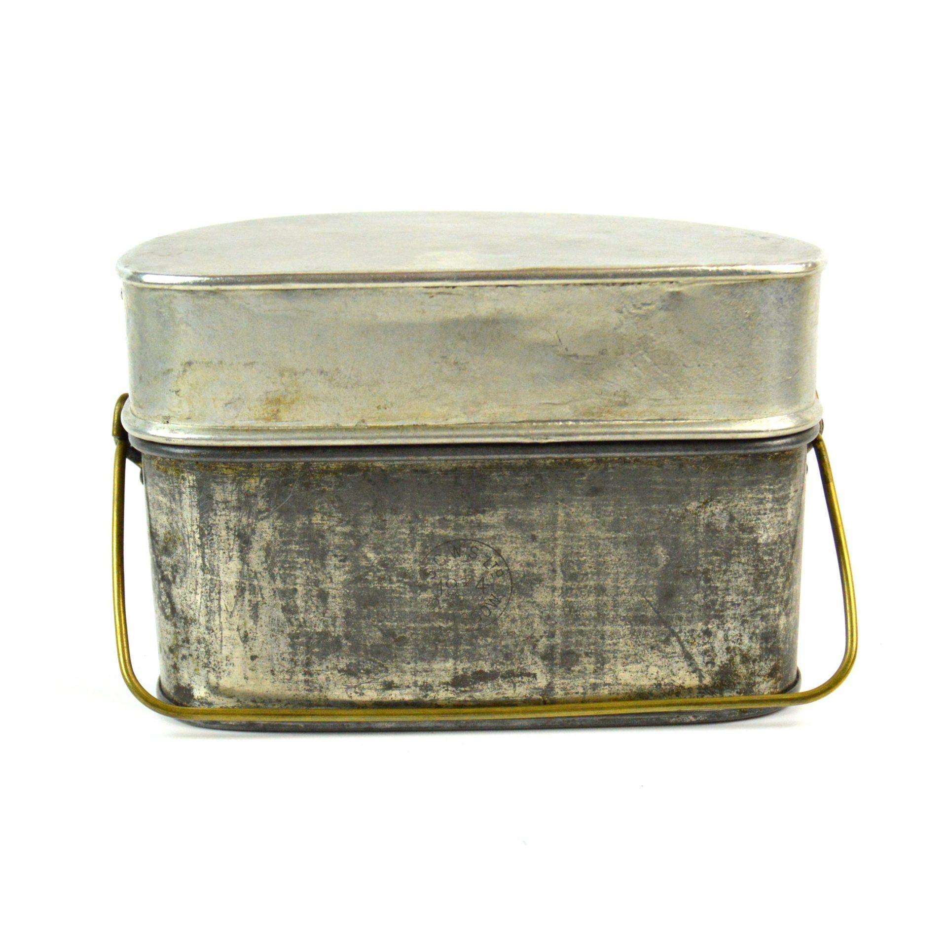British 1908 Pattern Mess Tin, Dated 1934 - Jeremy Tenniswood Militaria
