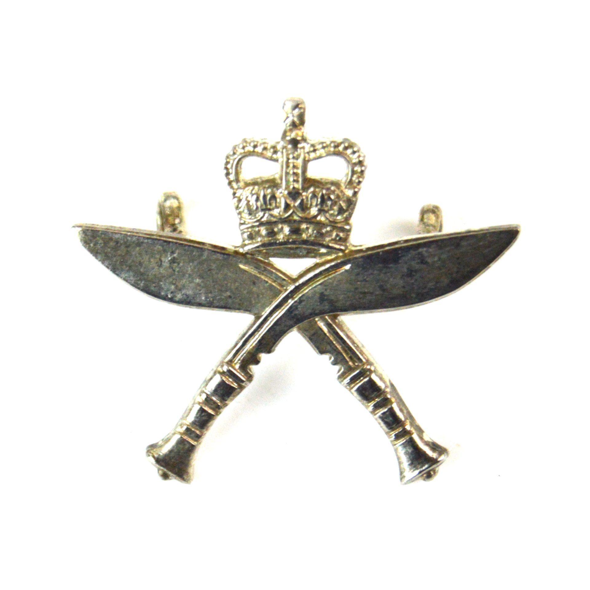Royal Gurkha Rifles Officer's Cap Badge - Jeremy Tenniswood Militaria