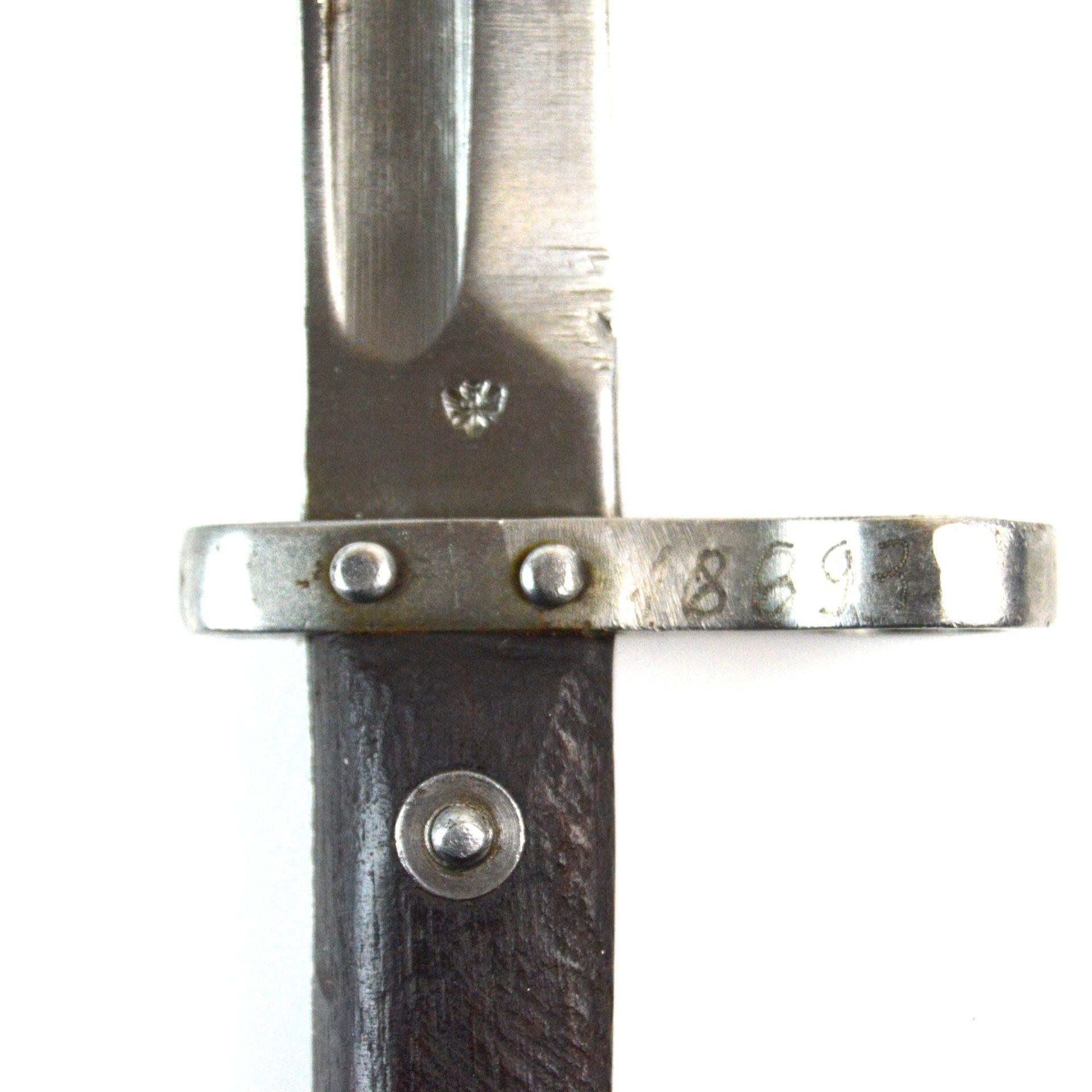 Austrian M1895 Mannlicher Bayonet in Scabbard - Jeremy Tenniswood Militaria
