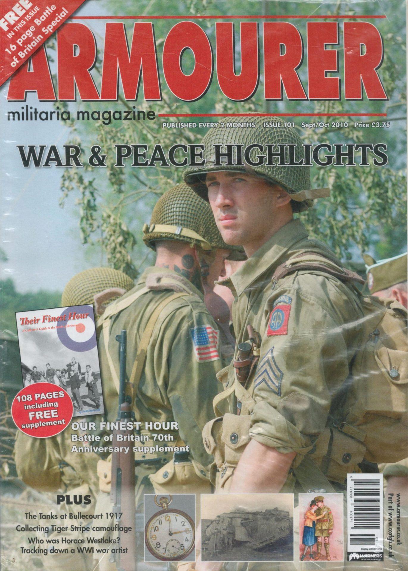 The Armourer Magazine September/October 2010: War and Peace Show 2010 ...