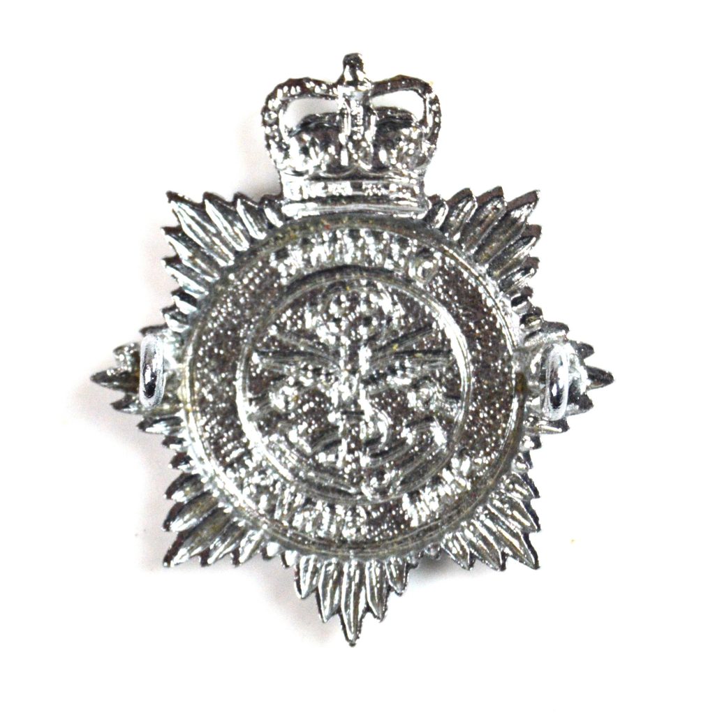 Defence Fire Service Cap Badge - Jeremy Tenniswood Militaria