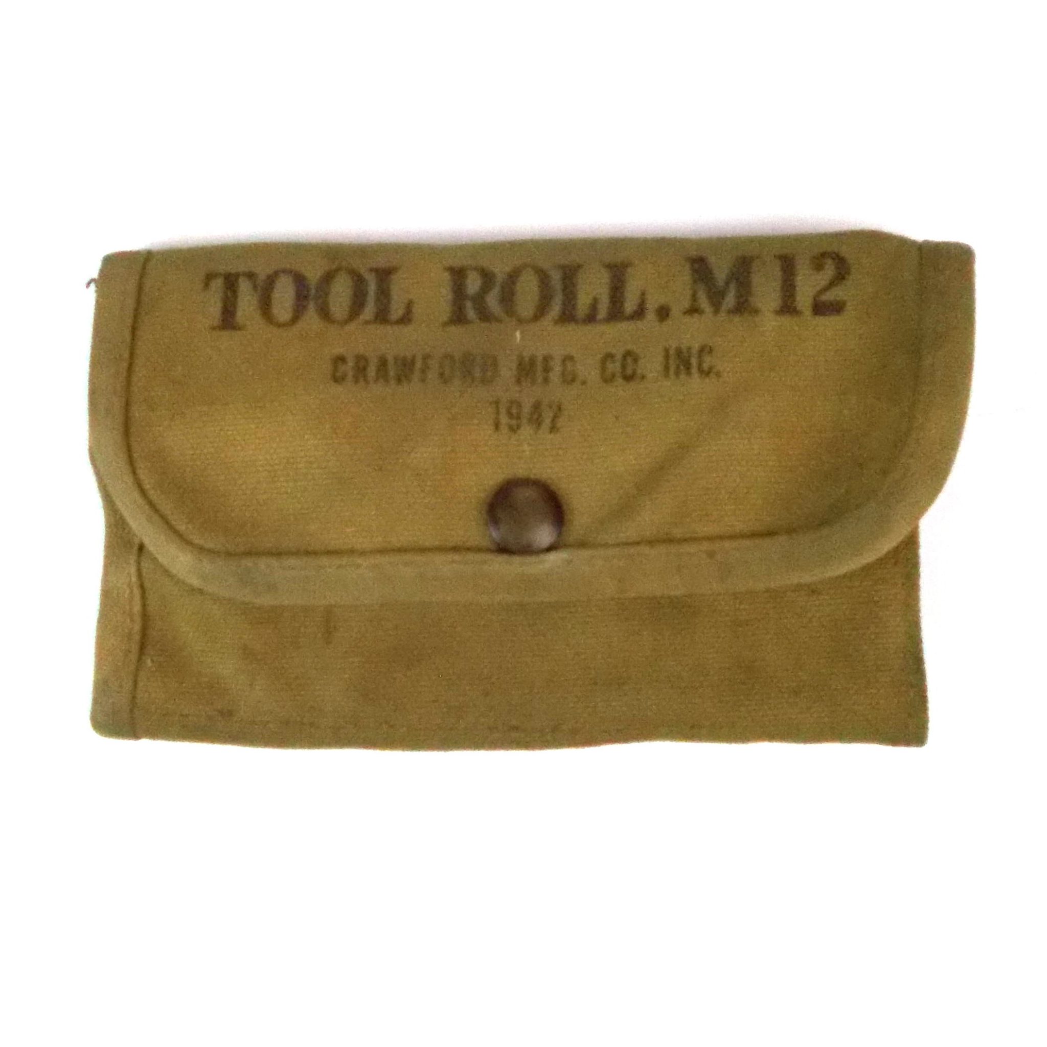 US M12 Machine Gun Tool Kit Roll - Jeremy Tenniswood Militaria