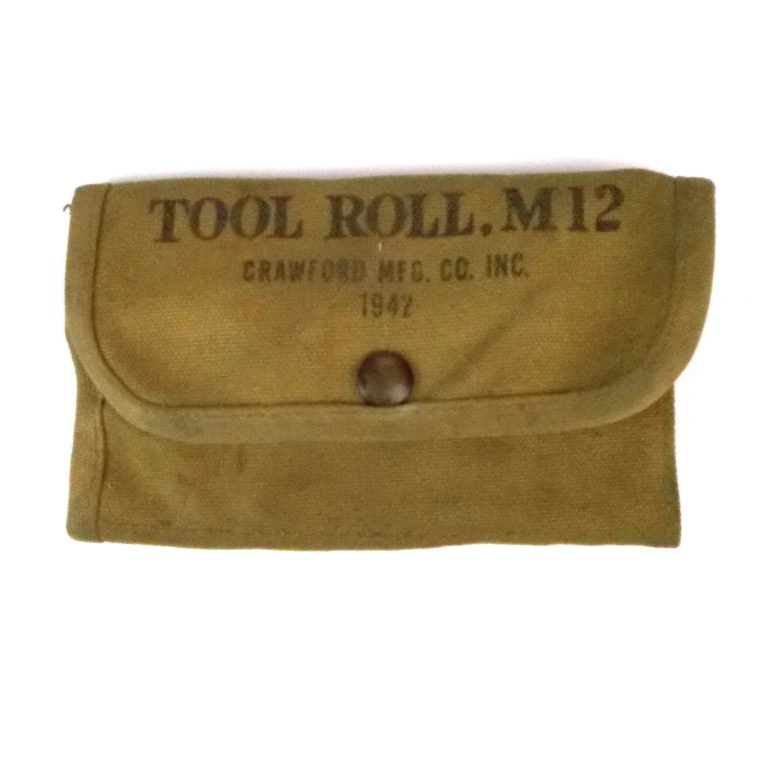 US M12 Machine Gun Tool Kit Roll - Jeremy Tenniswood Militaria