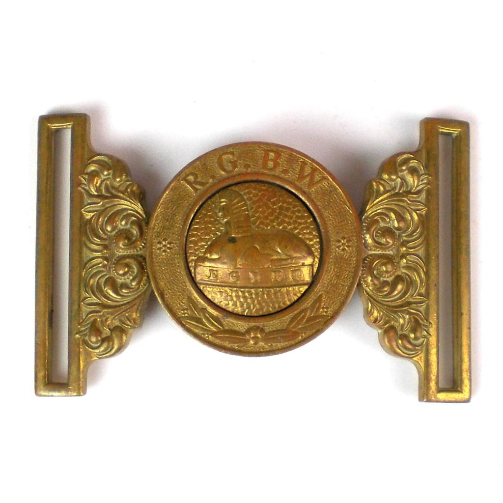 Royal Gloucestershire, Berkshire and Wiltshire Regiment Brass Belt ...