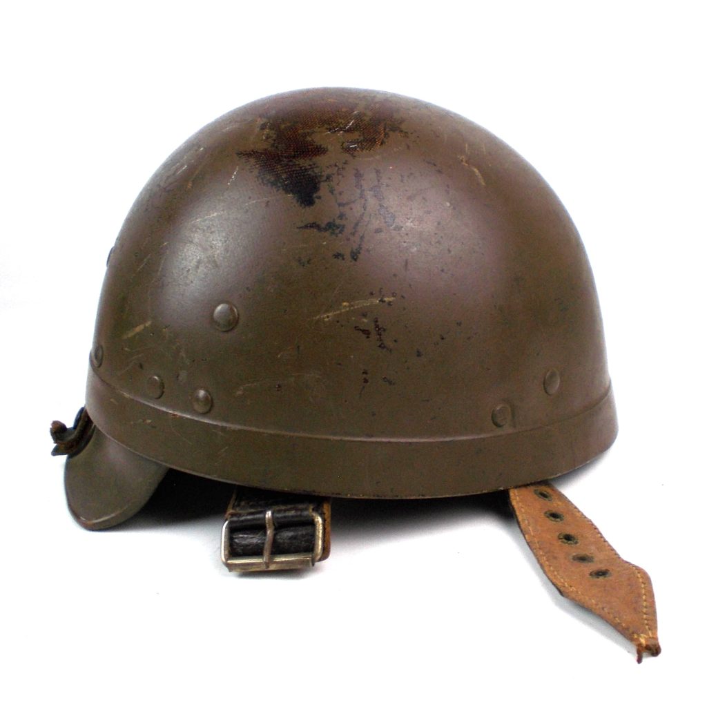 French M51 Tank/Armoured Car Radioman’s Helmet - France | Militaria.co.uk