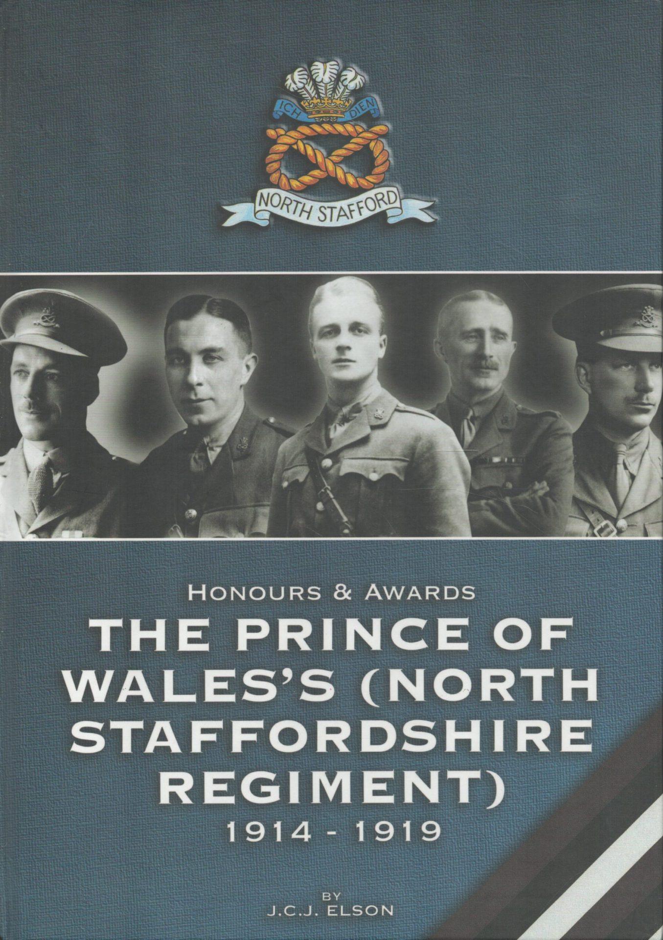 Honours and Awards - the Prince of Wales's North Staffordshire Regiment ...