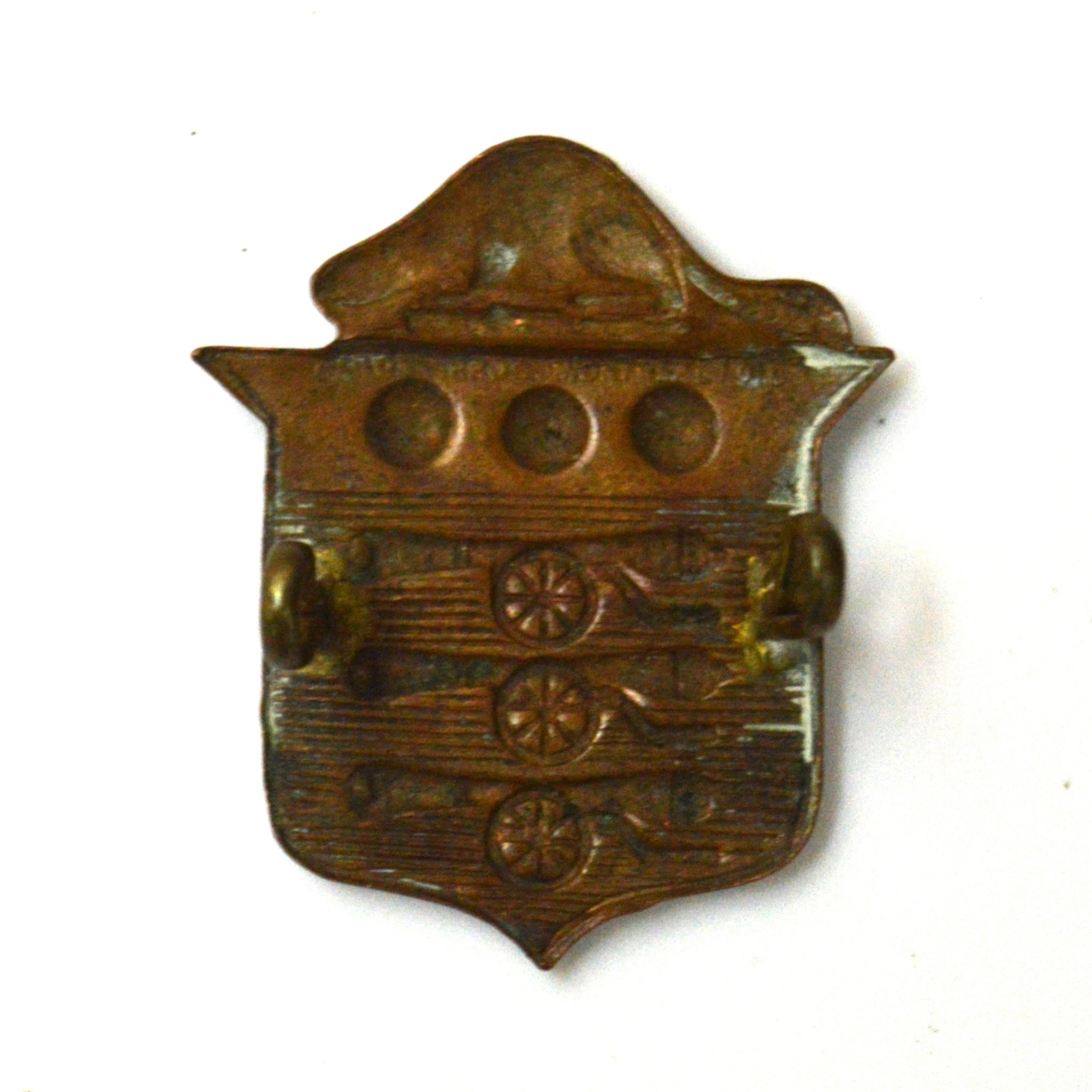 Canadian Ordnance Corps (RCOC) WW1 Pattern Collar Badge - Jeremy ...