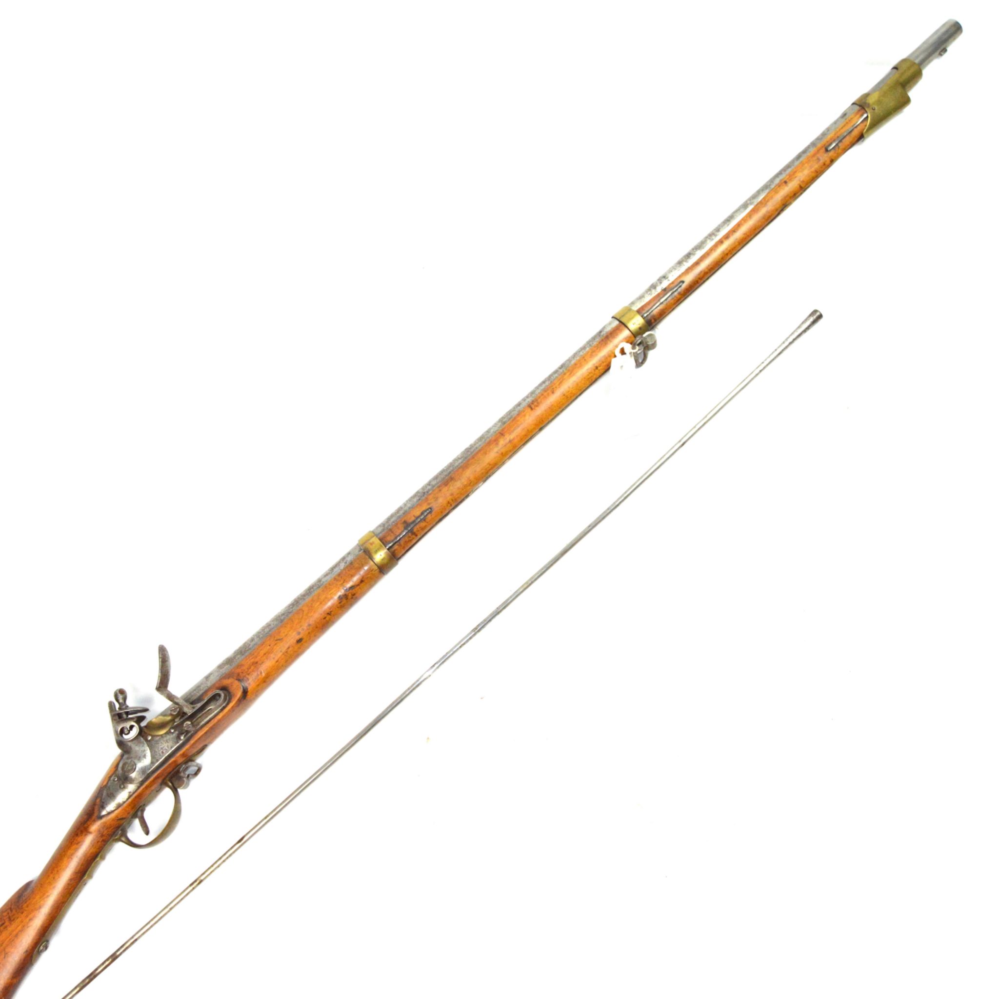 Russian .69 Calibre Model 1828 Flintlock Musket - Tenniswood Militaria