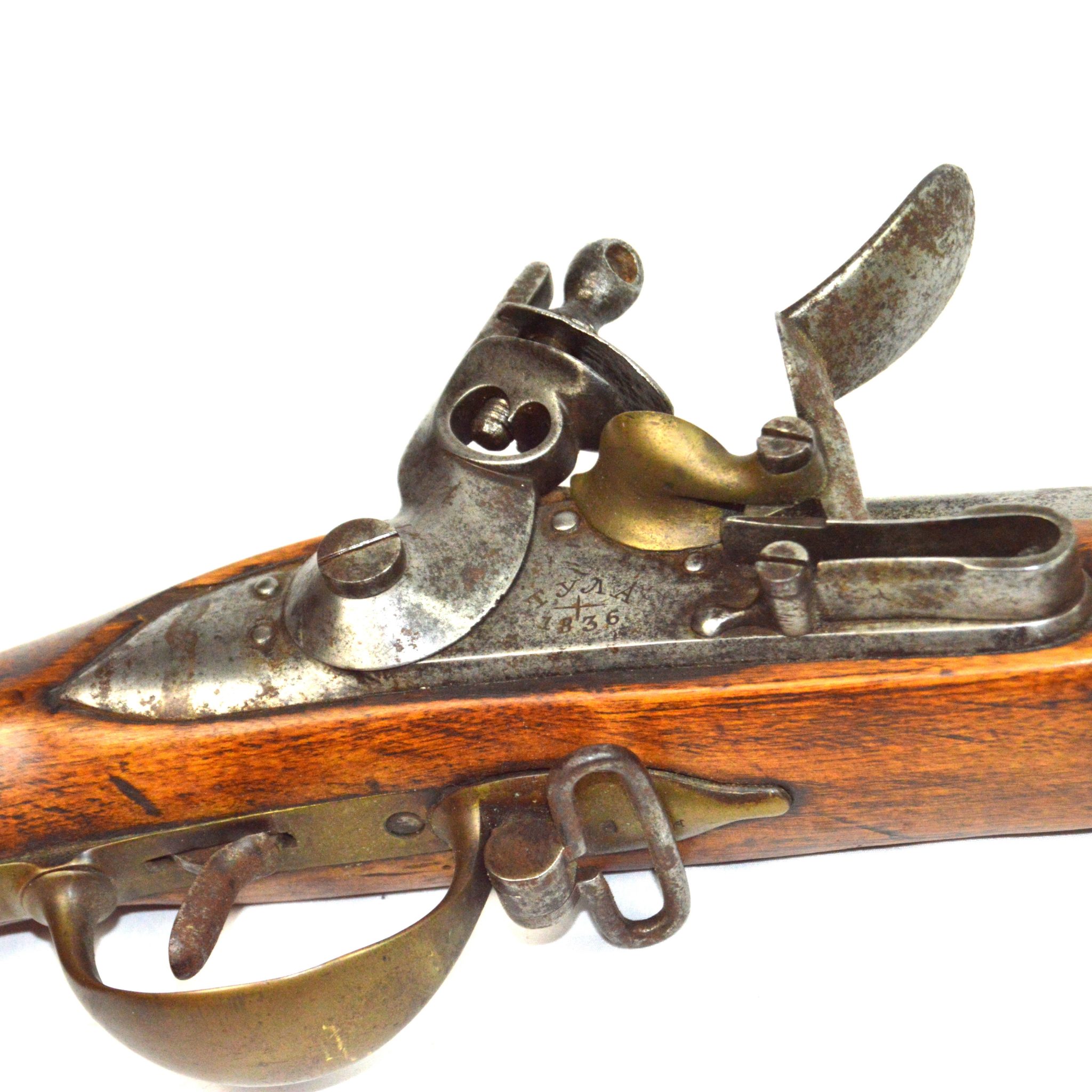 Russian .69 Calibre Model 1828 Flintlock Musket - Jeremy Tenniswood ...