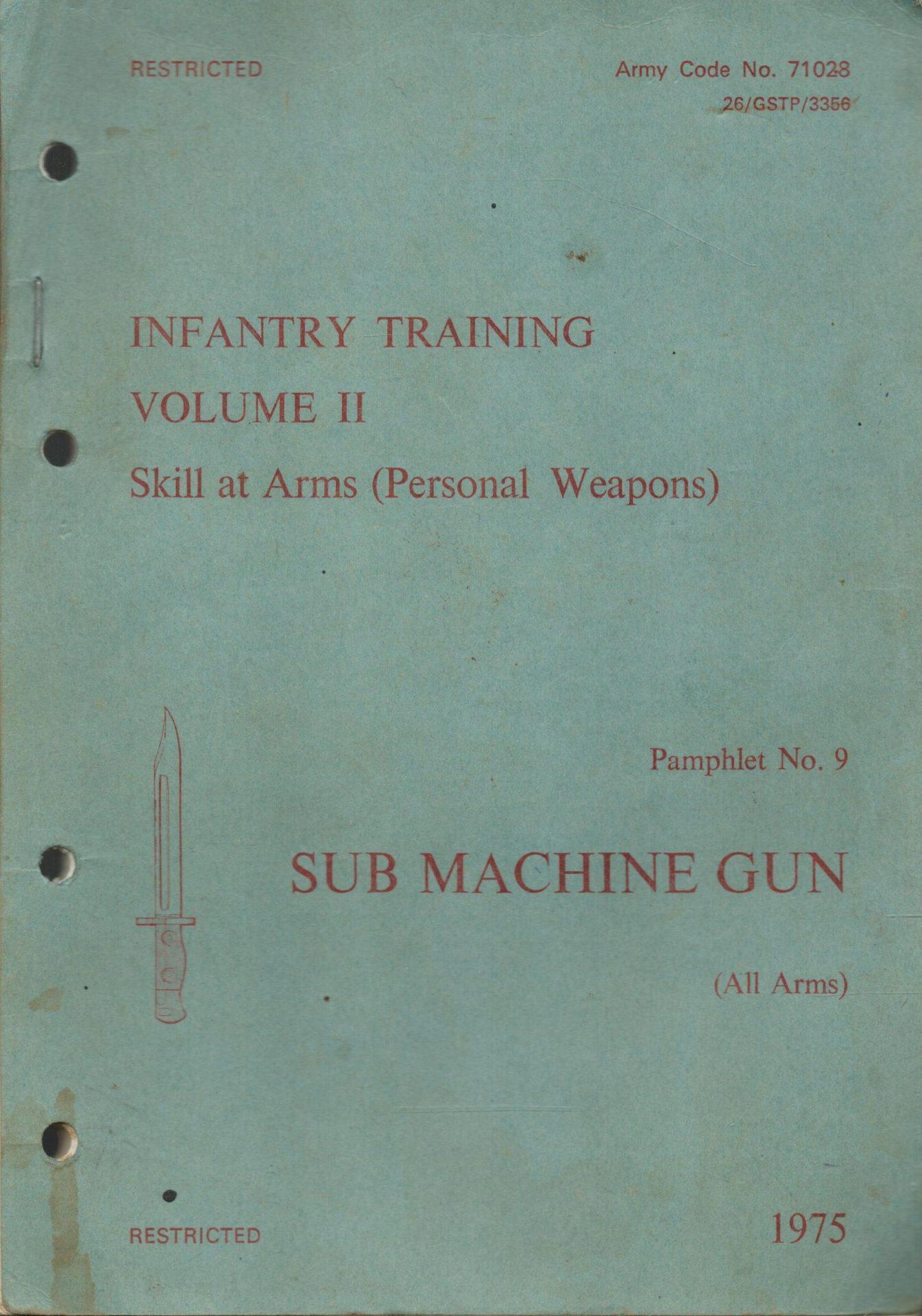 Infantry Training Volume II, Skill At Arms (Personal Weapons) Pamphlet ...