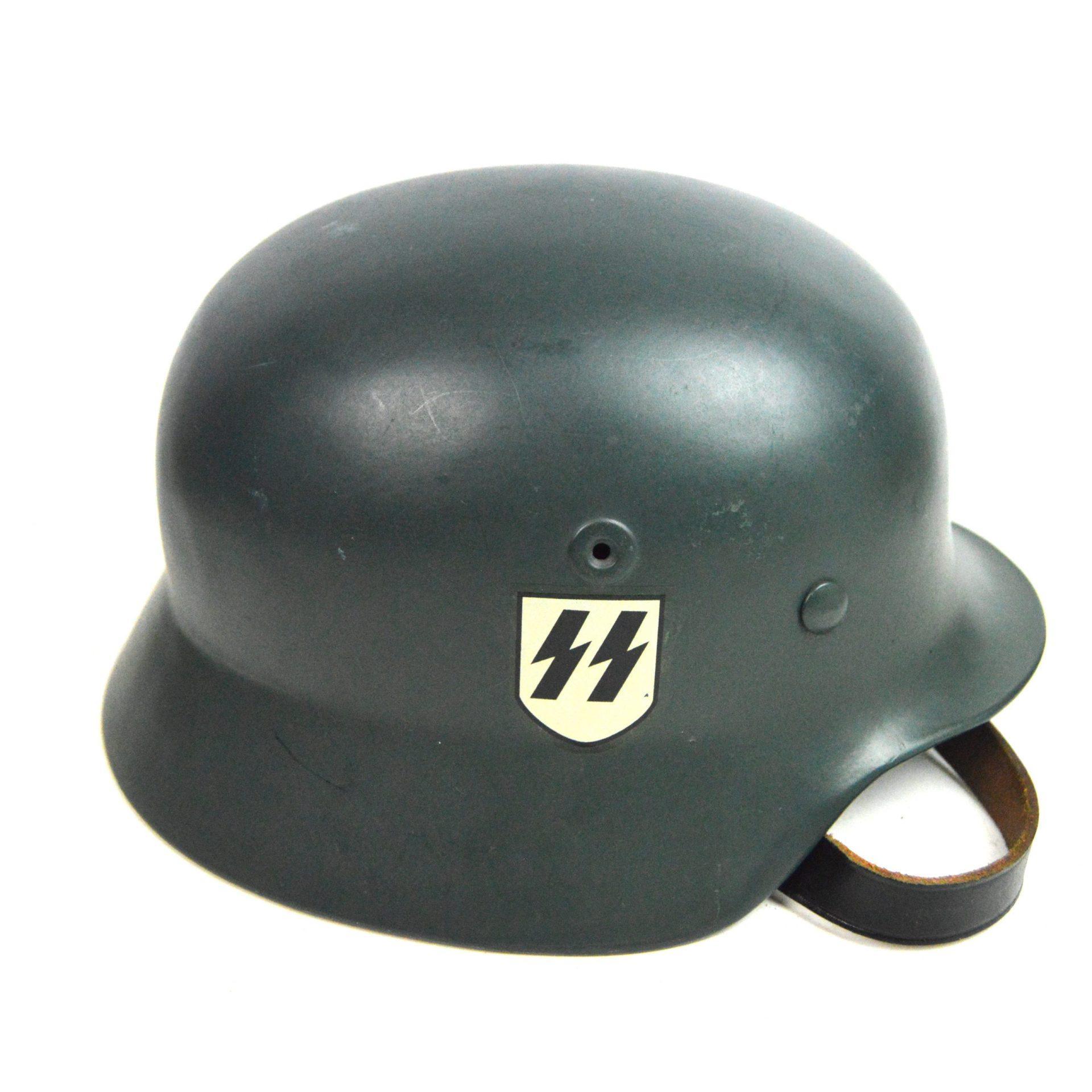 Reproduction German SS Allgemine M40 Helmet - Jeremy Tenniswood Militaria