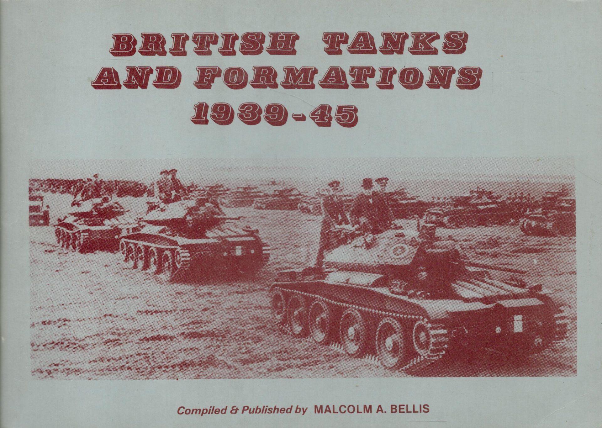 British Tanks & Formations 1939-45 (Datafile) - Jeremy Tenniswood Militaria
