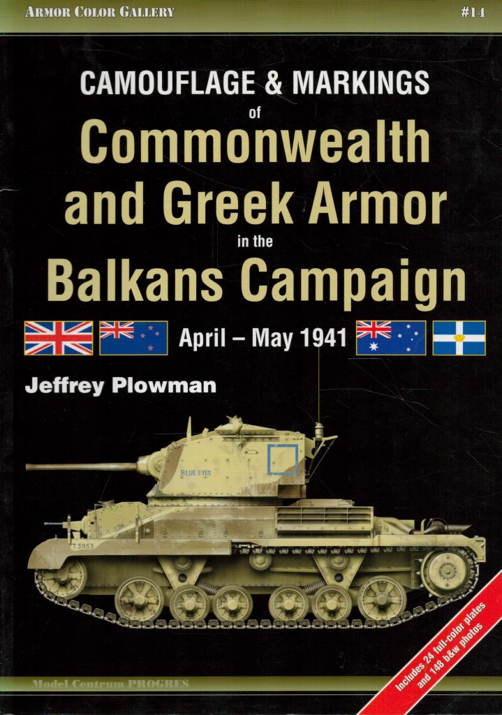 Camouflage & Markings of Commonwealth and Greek Armor in the Balkans ...