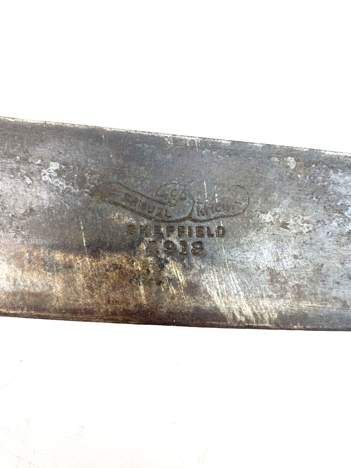 British WWI Machete in Original Scabbard - Tenniswood Militaria