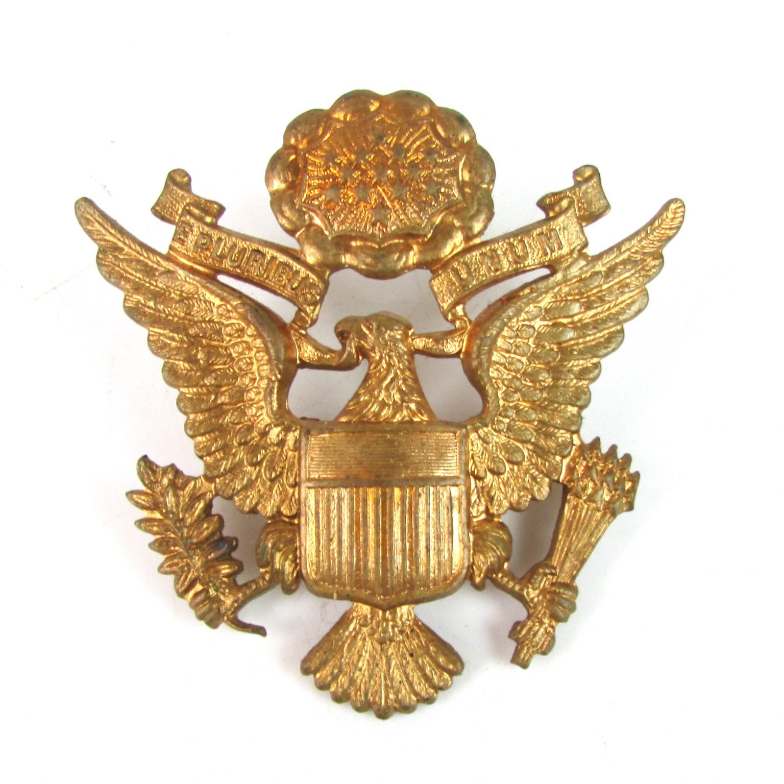 WW2 USAAF Cap Badge, British Made - Jeremy Tenniswood Militaria