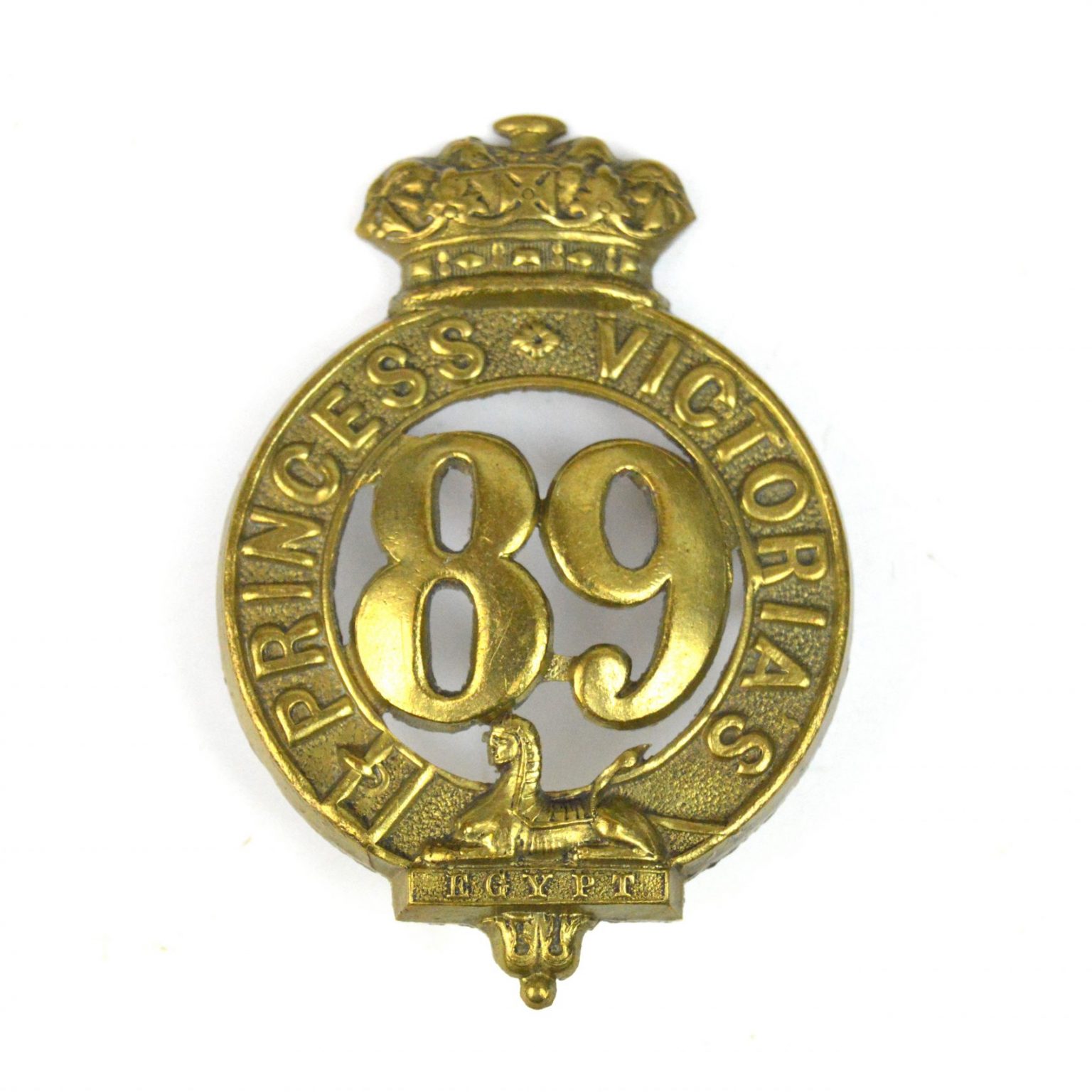 89th of Foot (Princess Victoria's) Glengarry Badge, Restrike - Jeremy ...