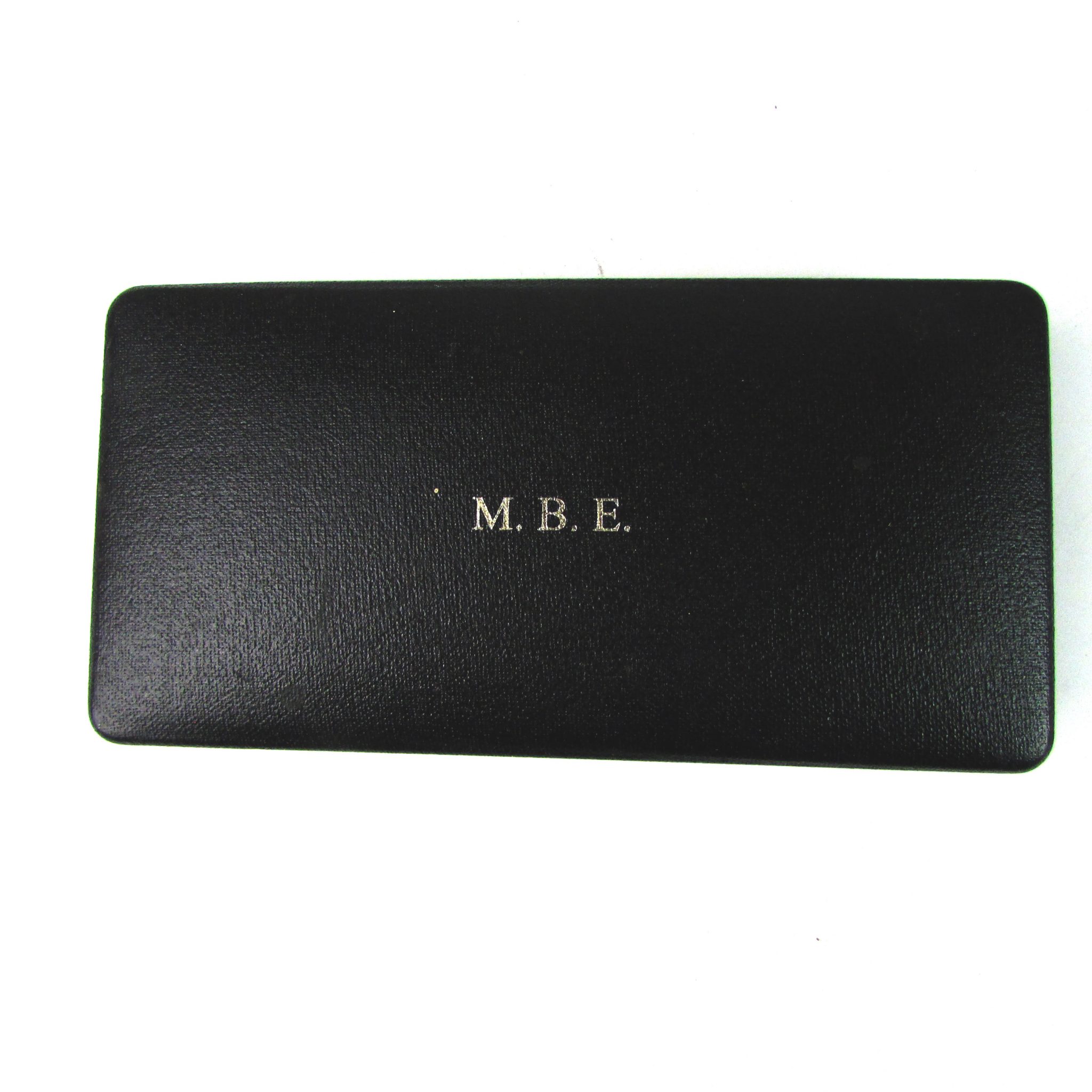 Order of the British Empire (MBE) Medal, Military in Box - Tenniswood ...