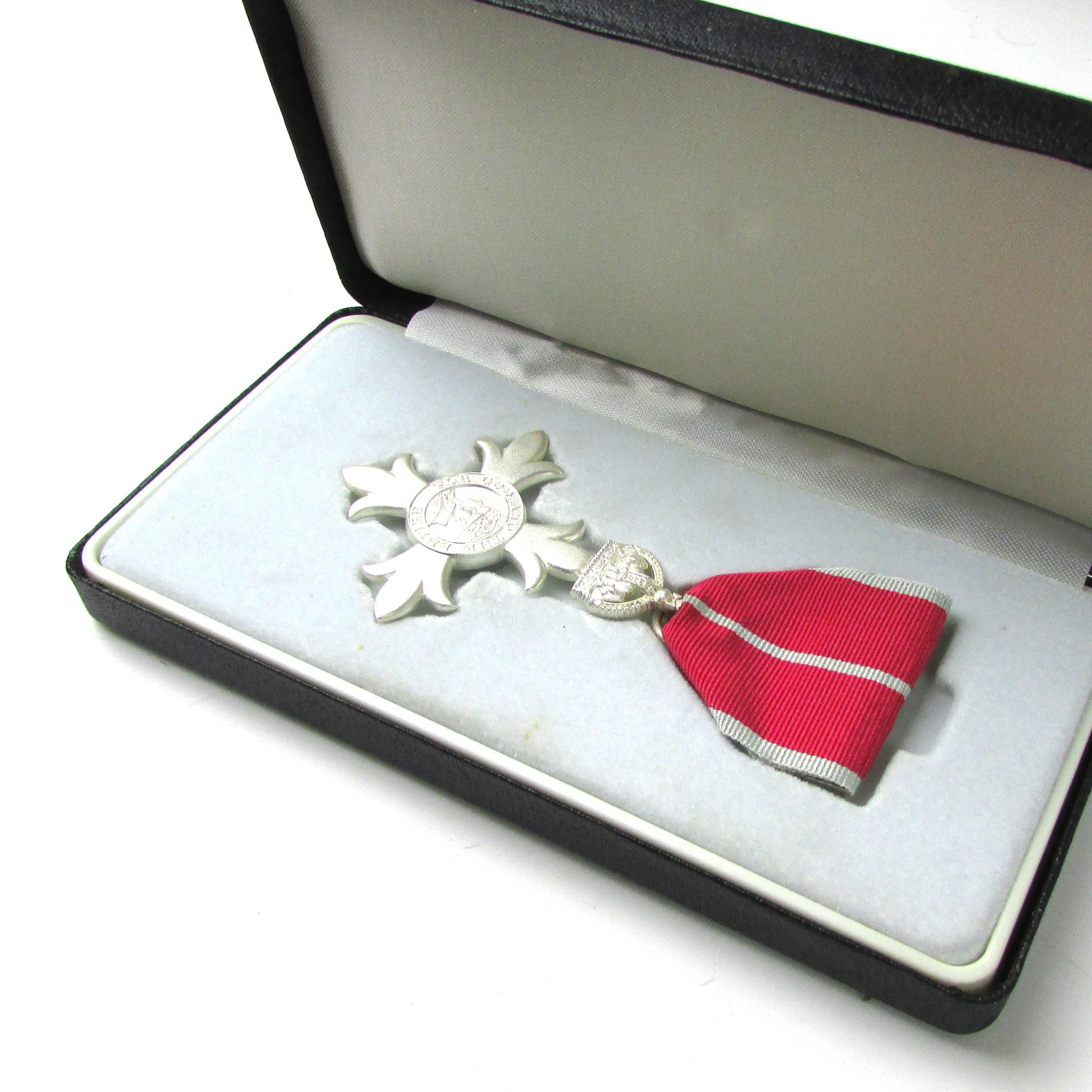 Order of the British Empire (MBE) Medal, Military in Box - Tenniswood ...