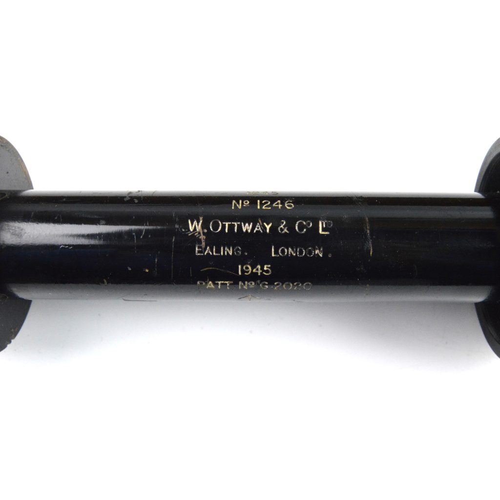 British WW2 2-Pounder Anti-Tank Bore Sight in Box, W. Ottway, Dated ...