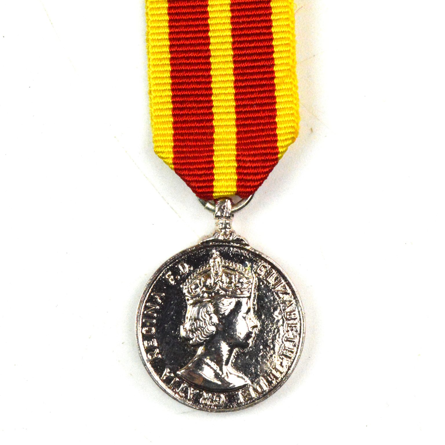 Queen's Fire Service Medal, ERII, Miniature - Jeremy Tenniswood Militaria